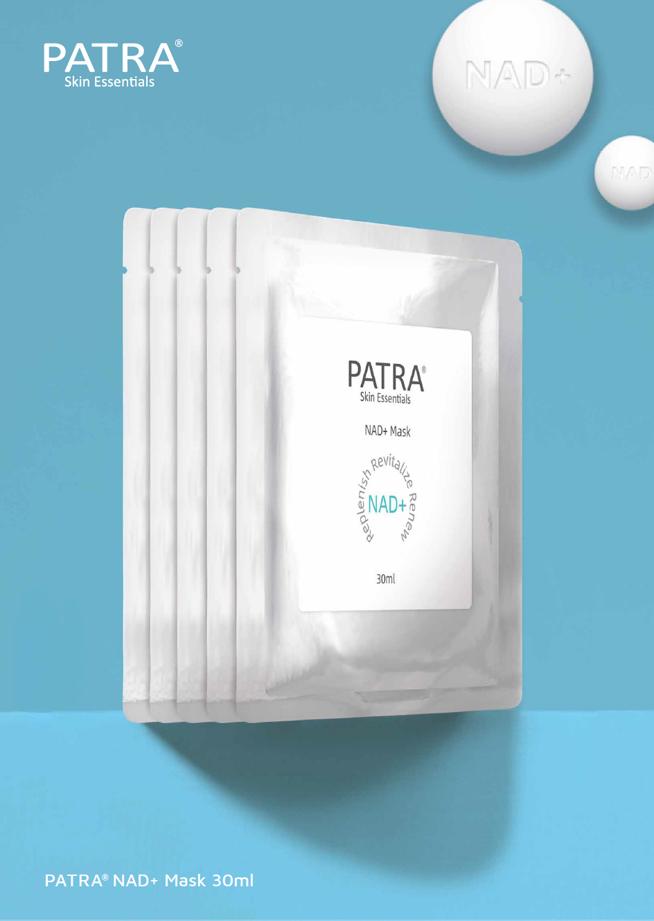 全新NAD+ Paper Mask 展會推出 火速售罄 – PATRA® Skin Essentials