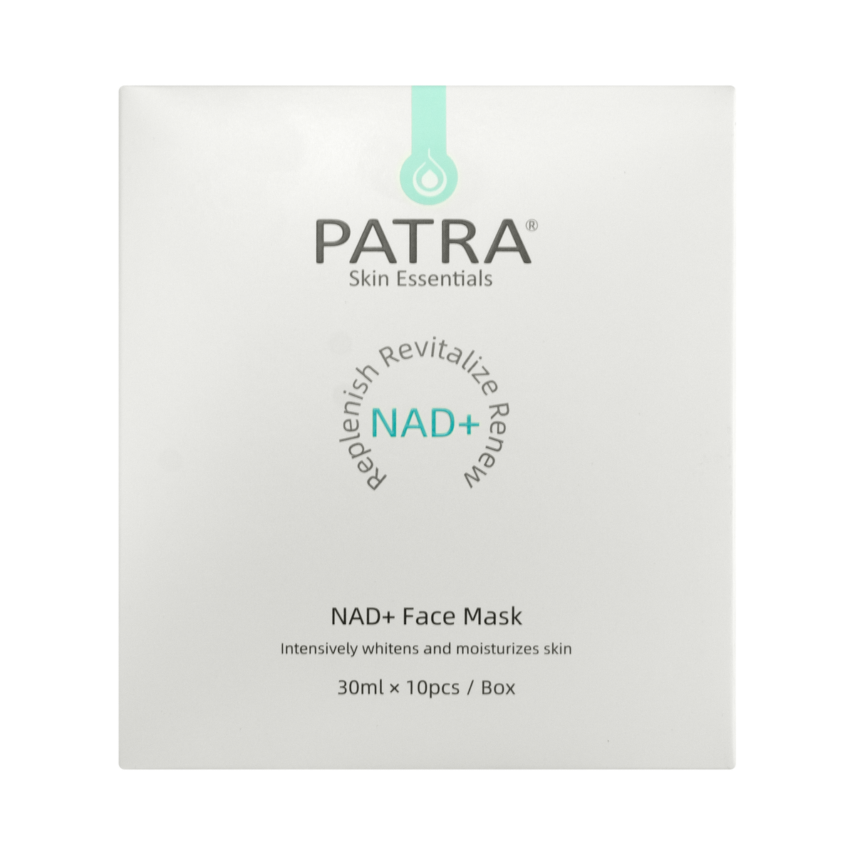 PATRA® NAD+ Face Mask 30ml (10片/盒) – PATRA® Skin Essentials